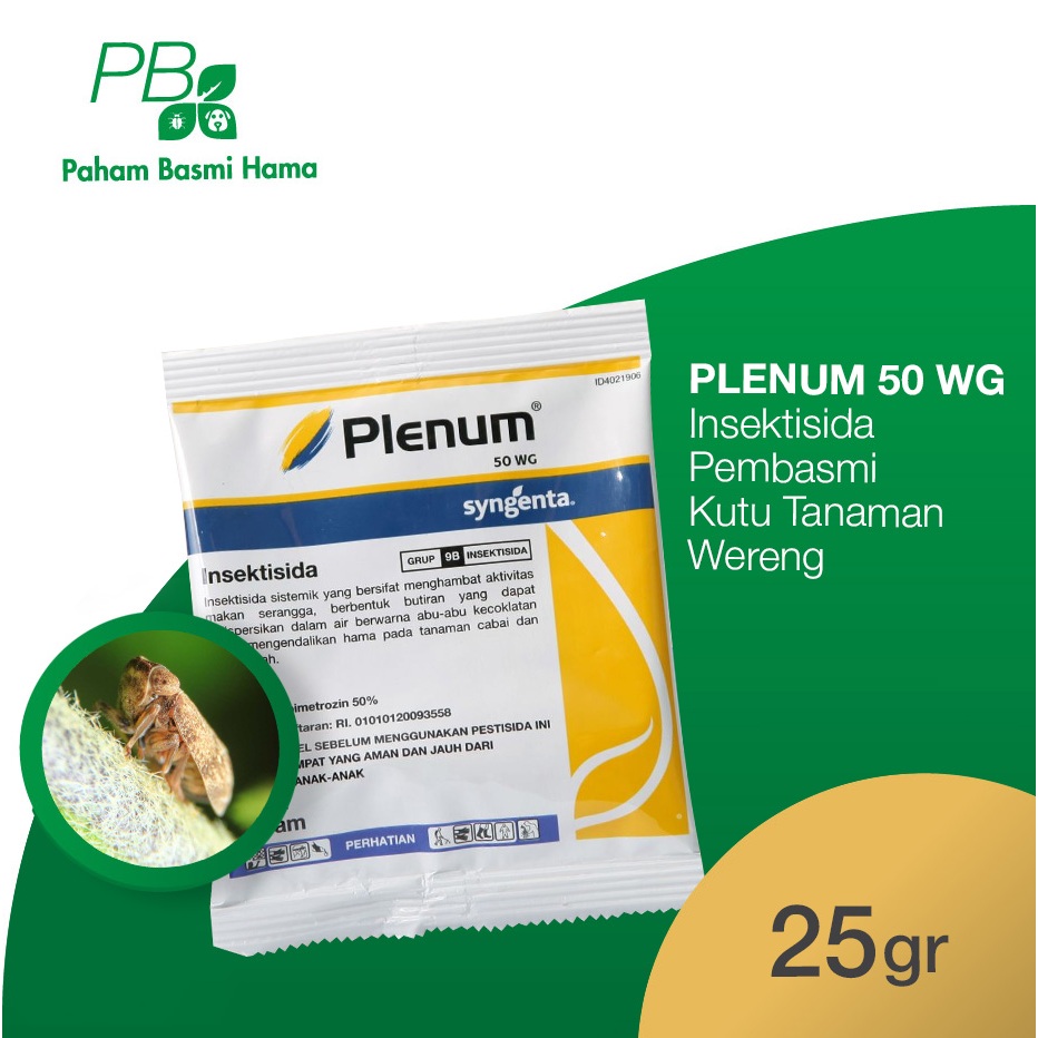 Jual Plenum 50 WG - Insektisida Pembasmi Kutu Tanaman - Wereng - 25 Gr | Shopee Indonesia