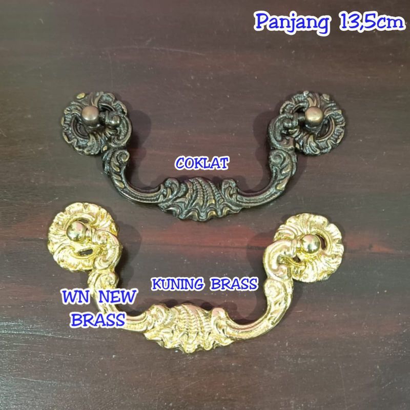 Jual Handle / Tarikan Laci Lemari Pintu Rumah Kuningan Kitchen Set ...