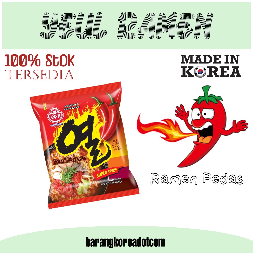 Jual Ottogi Yeol Ramen Hot Spicy - 120g | Shopee Indonesia