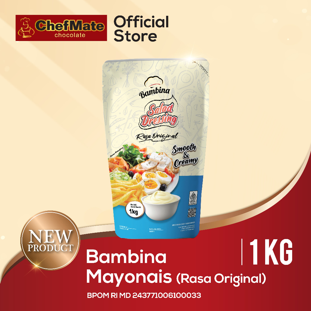 Jual Bambina Salad Dressing 1kg | Shopee Indonesia
