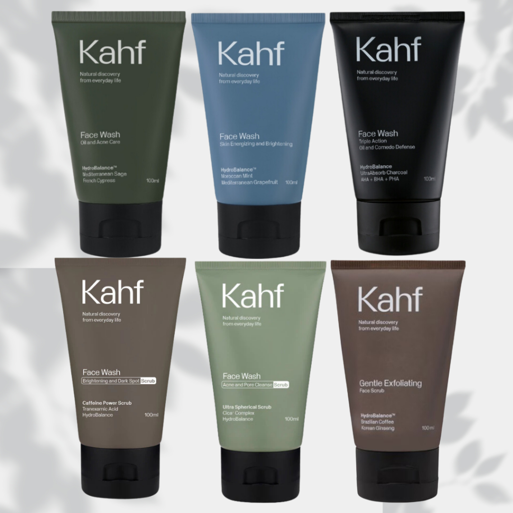 Jual KAHF Facial Wash Series Oil And Acne Oil And Comedo Skin ...