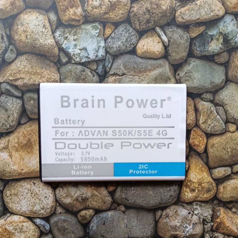 Jual BATERI / BATTERY BRAIN POWER ADVAN S50K/S5E 4G BATRE DOUBEL POWER ...