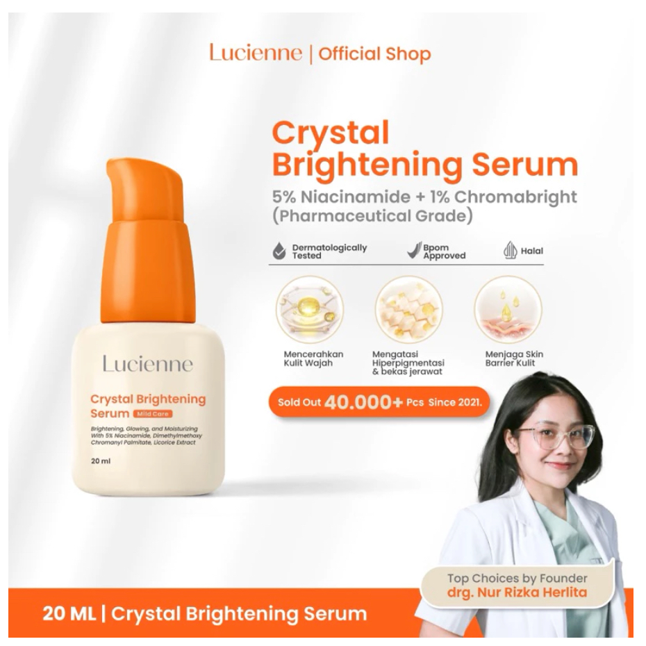 Jual READY LANGSUNG KIRIM Lucienne Crystal Brightening Serum - Serum ...