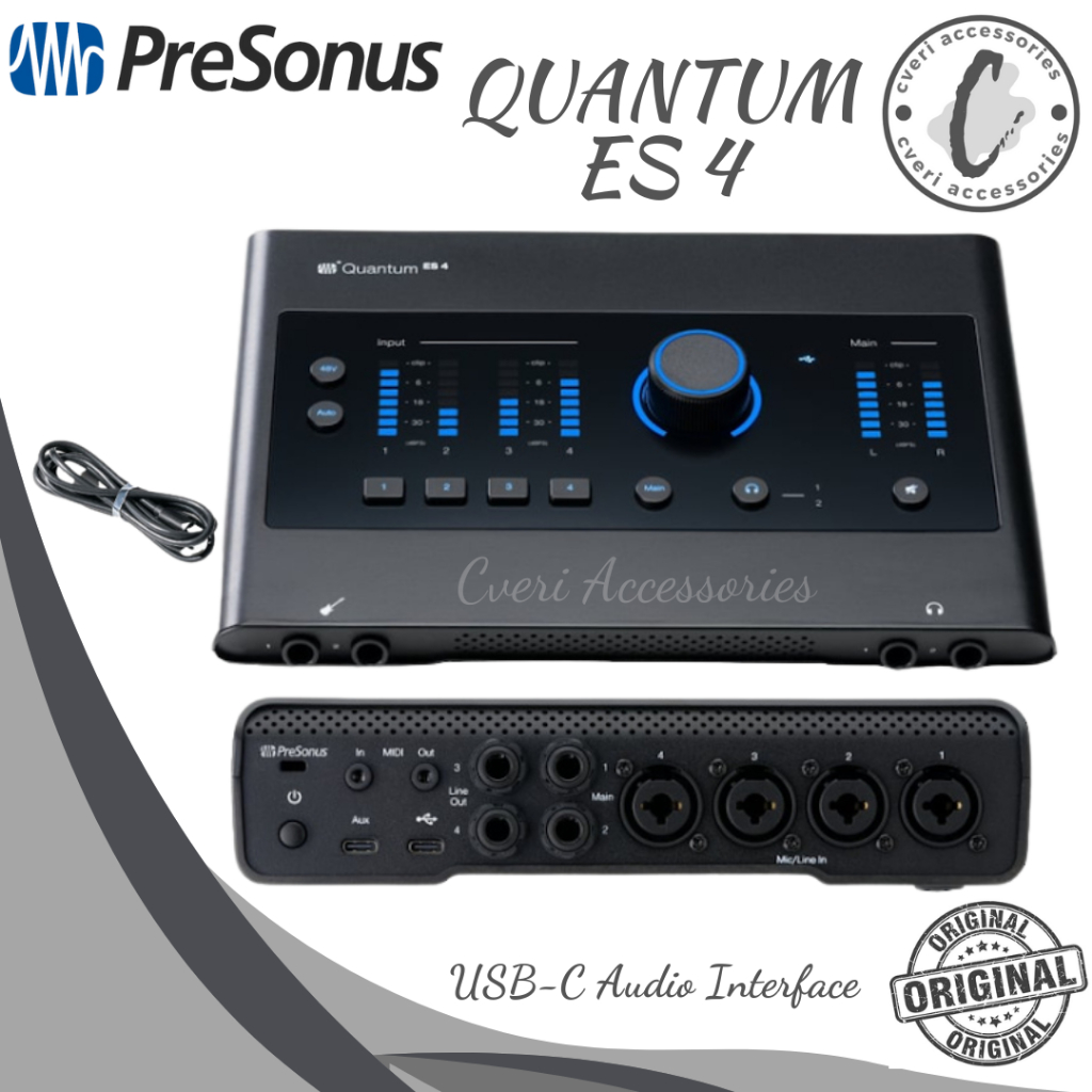 Jual PreSonus Quantum ES4 Soundcard USB-C Audio Interface Original ...