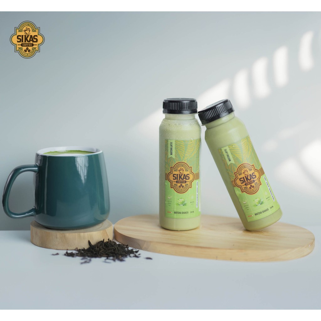Jual Matcha Latte Sikas Matcha Botol Shaker 1 Liter Matcha Instan ...
