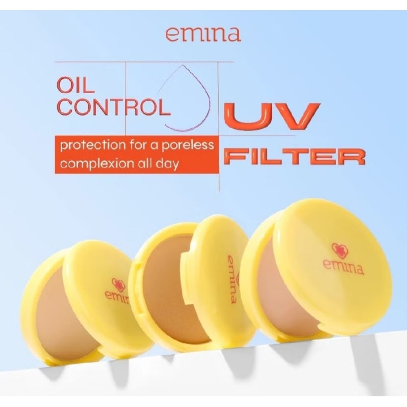 Jual EMINA DAILY MATTE COMPACT POWDER/ BEDAK PADAT EMINA / EMINA OIL ...