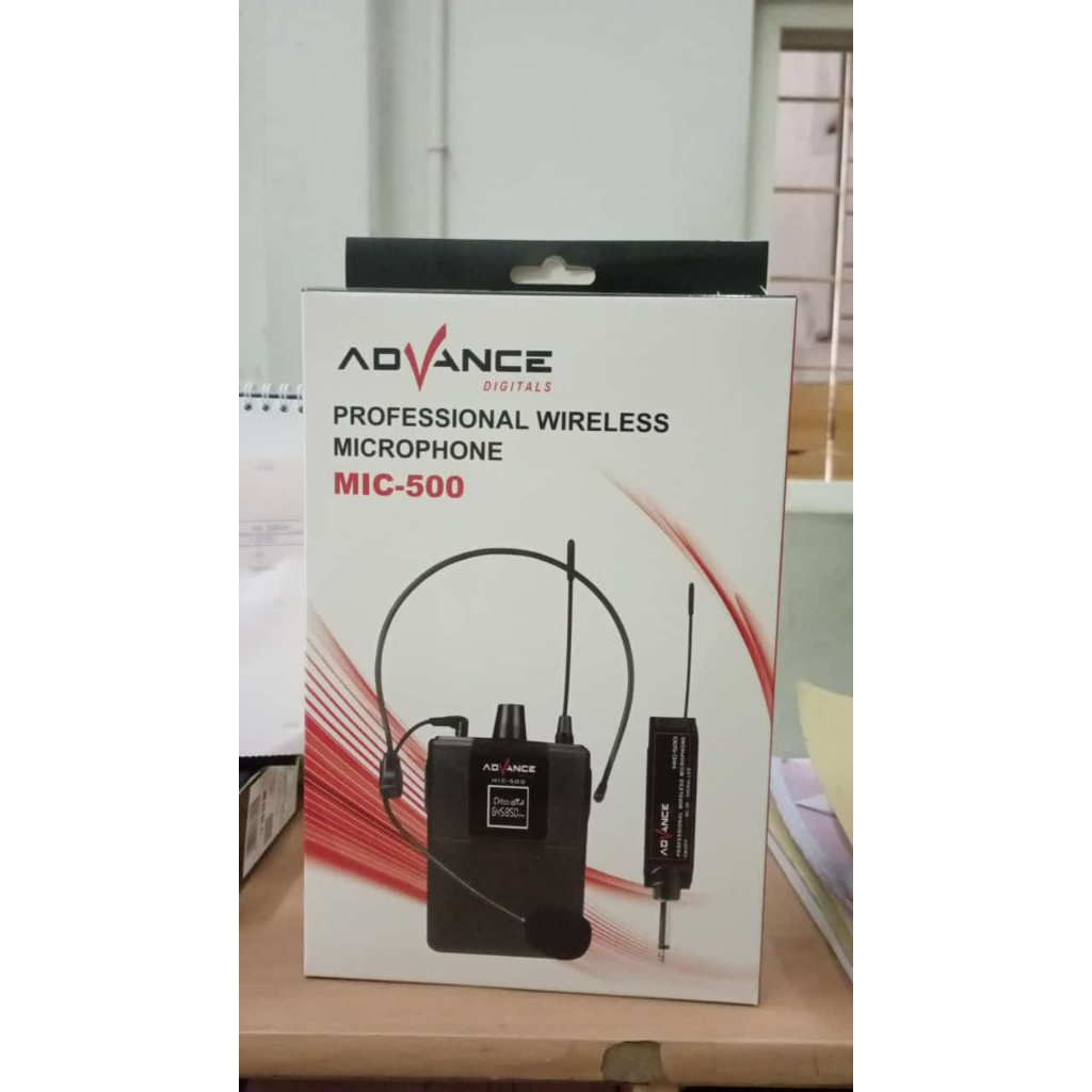 Jual Advance Mic Wireless MIC-500 Clip On | Shopee Indonesia