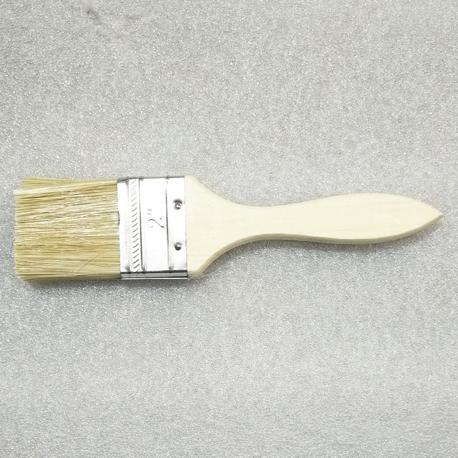 Jual Kuas Cat Dinding 50mm / Kuas Putih 2" / Wall Paint Brush 50 mm ...