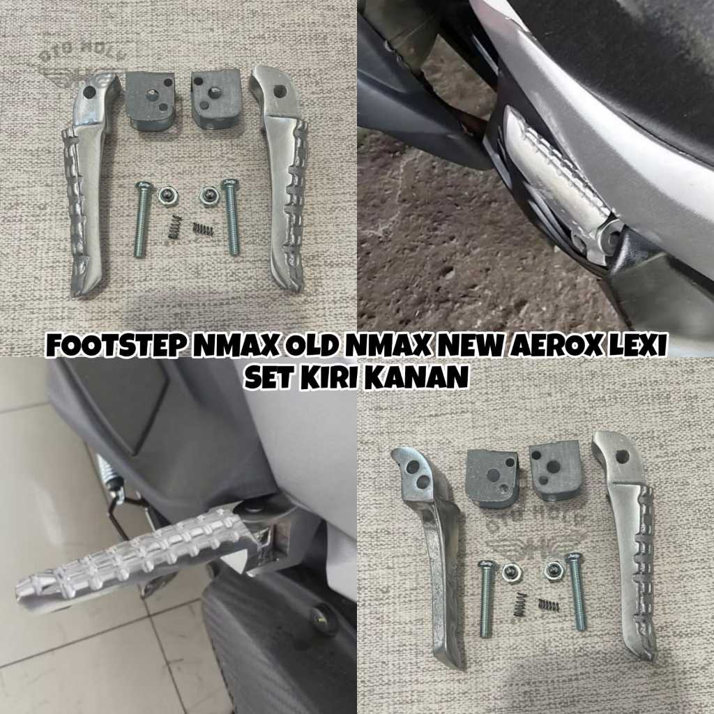 Jual FOOTSTEP PIJAKAN KAKI STEP BELAKANG YAMAHA NMAX OLD NMAX NEW AEROX ...