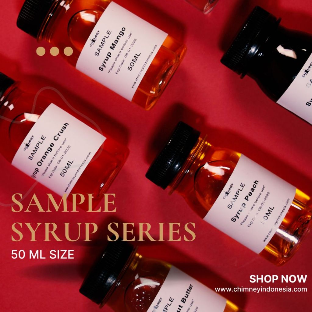 Jual Chimney Syrup Sample 50ML All Variant | Shopee Indonesia