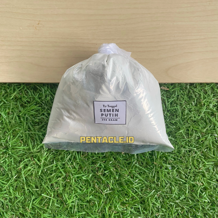 Jual Semen Putih Ecer 250gr Merk TIGA RODA Repack Material Konstruksi ...