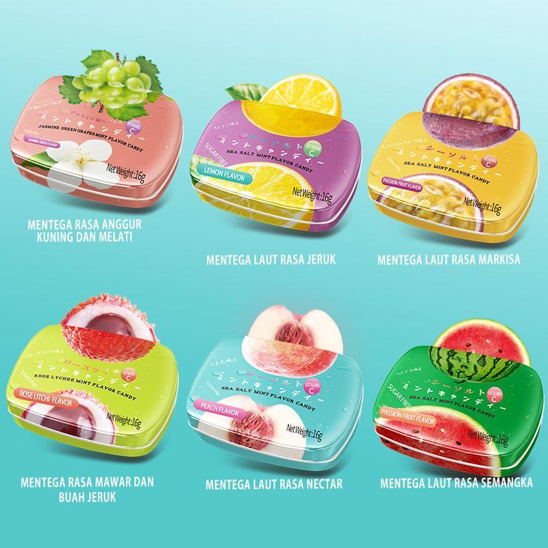 Jual Permen Mint Bebas Gula Banyak Variant Rasa Permen Lmport Bikin ...