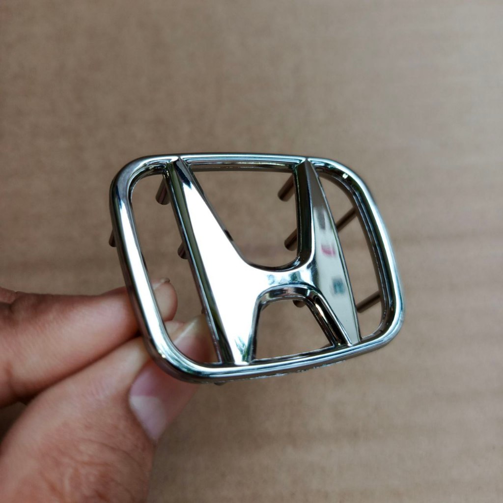 Jual Emblem Mobil Logo Stir Honda H Chrome Mobilio Brio Freed CRV Gen 4 ...