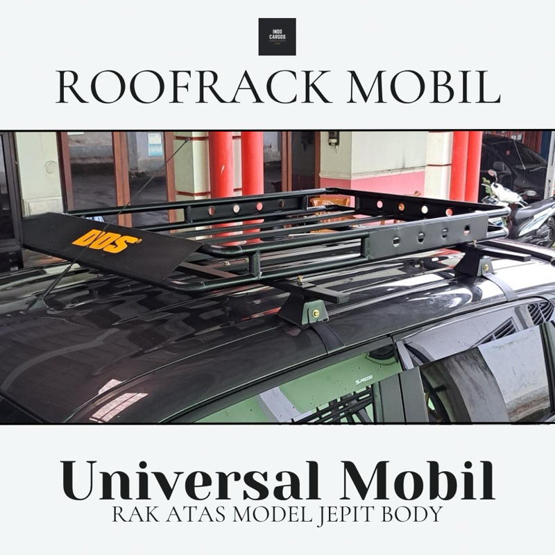 Jual Crosbar Roofrack Rak Atas Mobil Jepit Body Universal | Shopee ...
