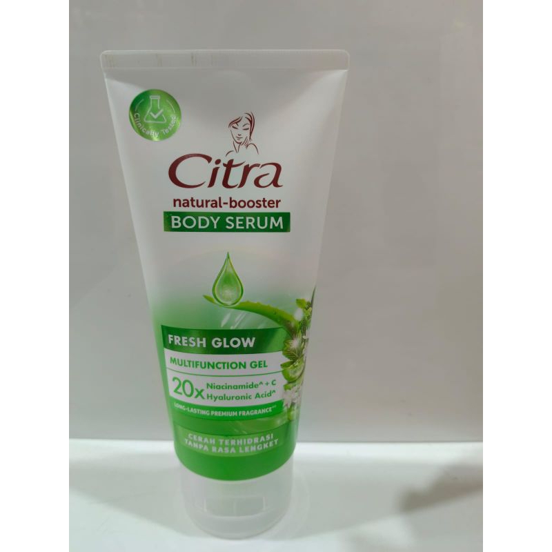 Jual CITRA FRESH GLOW BODY SERUM 180ML | Shopee Indonesia