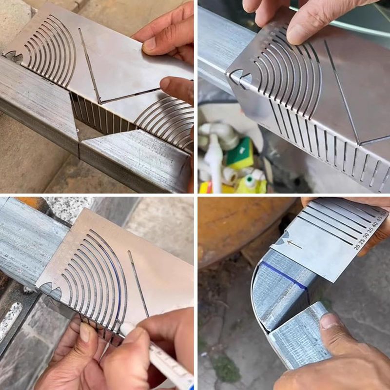 Jual Penggaris Besi Hollow multi fungsi untuk sudut 90 derajat dan ...