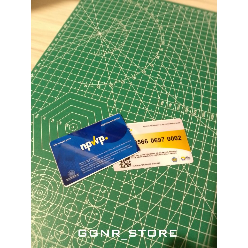 Jual Cetak Kartu NPWP / BPJS / My pertamina / Id Card PVC Tebal | Shopee Indonesia