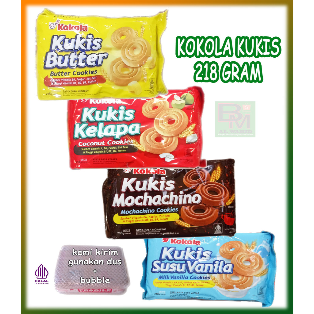 Jual Kokola Kukis Ready Berbagai Varian Rasa Kemasan 218 Gram | Shopee ...