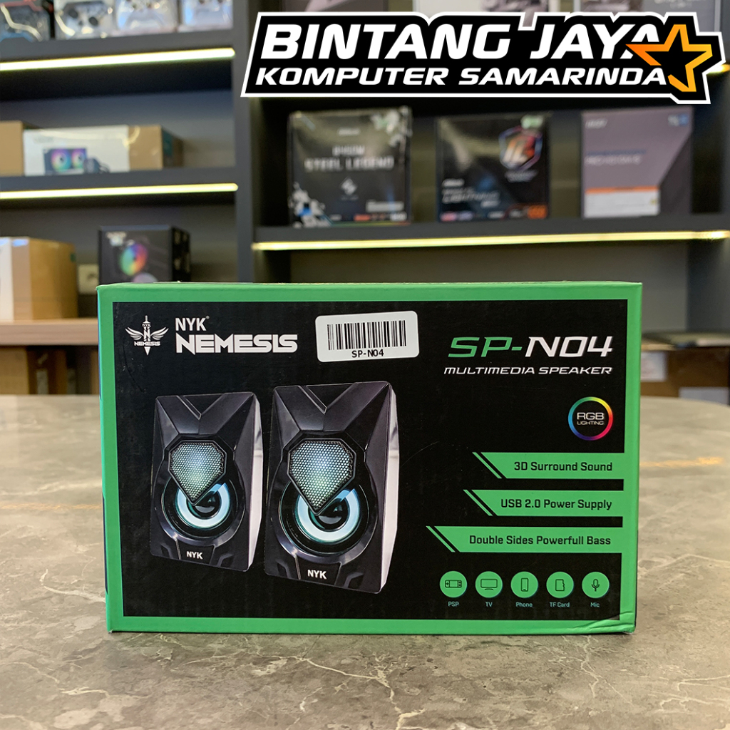 Jual NYK Nemesis SP-N04 Speaker Multimedia RGB Wired | Shopee Indonesia