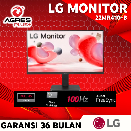 Jual Monitor LED LG 22" Inch 22MR410-B VA AMD Freesync Full HD 100Hz | RESMI INDONESIA | Shopee ...