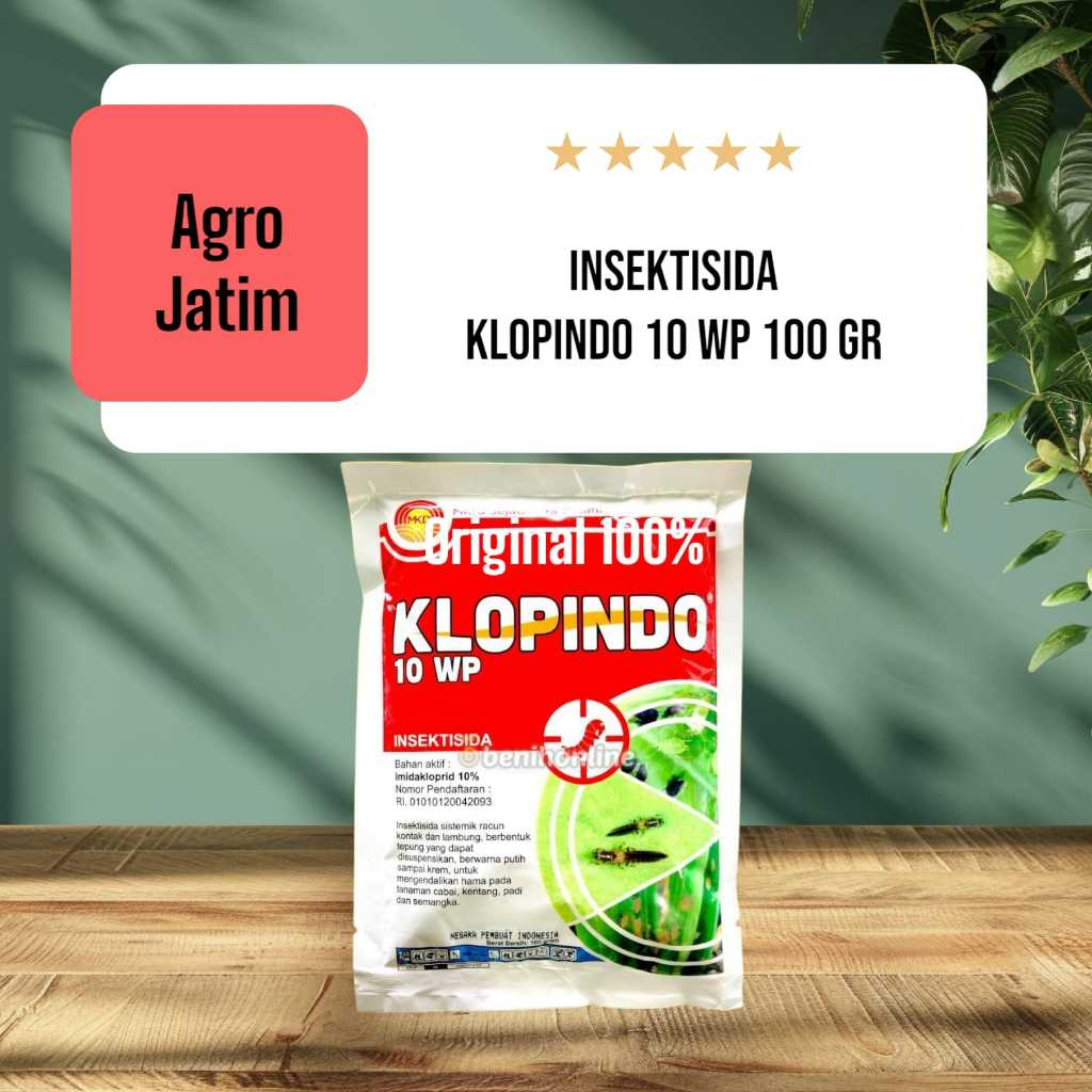 Jual Insektisida KLOPINDO 10 WP - 100 Gram | Shopee Indonesia
