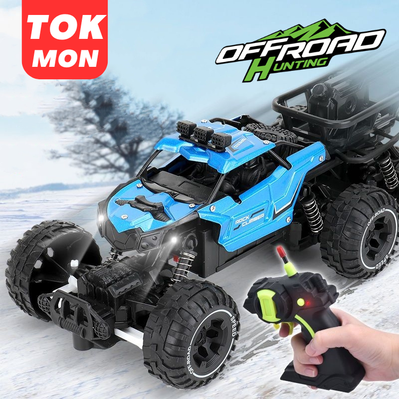 Jual Mobil Remote Control 6 Roda Mainan Anak RC Rock Crawler Mobil ...