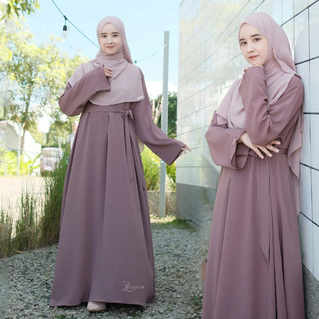 Jual ZAYRA HIJAB | DAYLE ABAYA | Gamis Wanita / Ukhti Set Hijab Daily ...