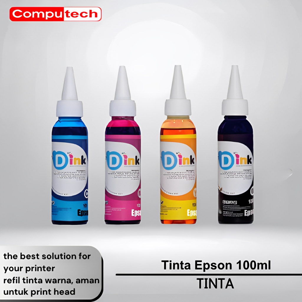 Jual Tinta Epson 100ml Merek Dink | Shopee Indonesia