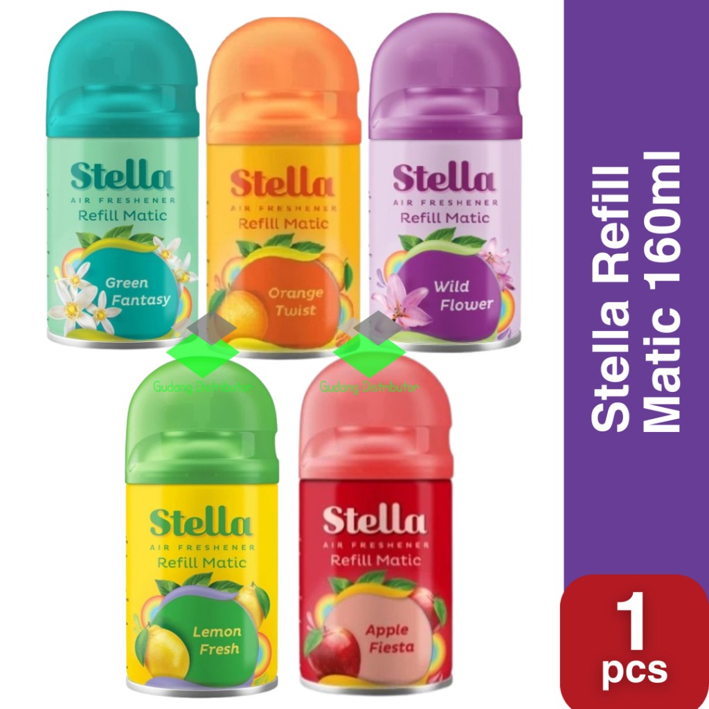 Jual STELLA REFILL MATIC 160ml | Shopee Indonesia