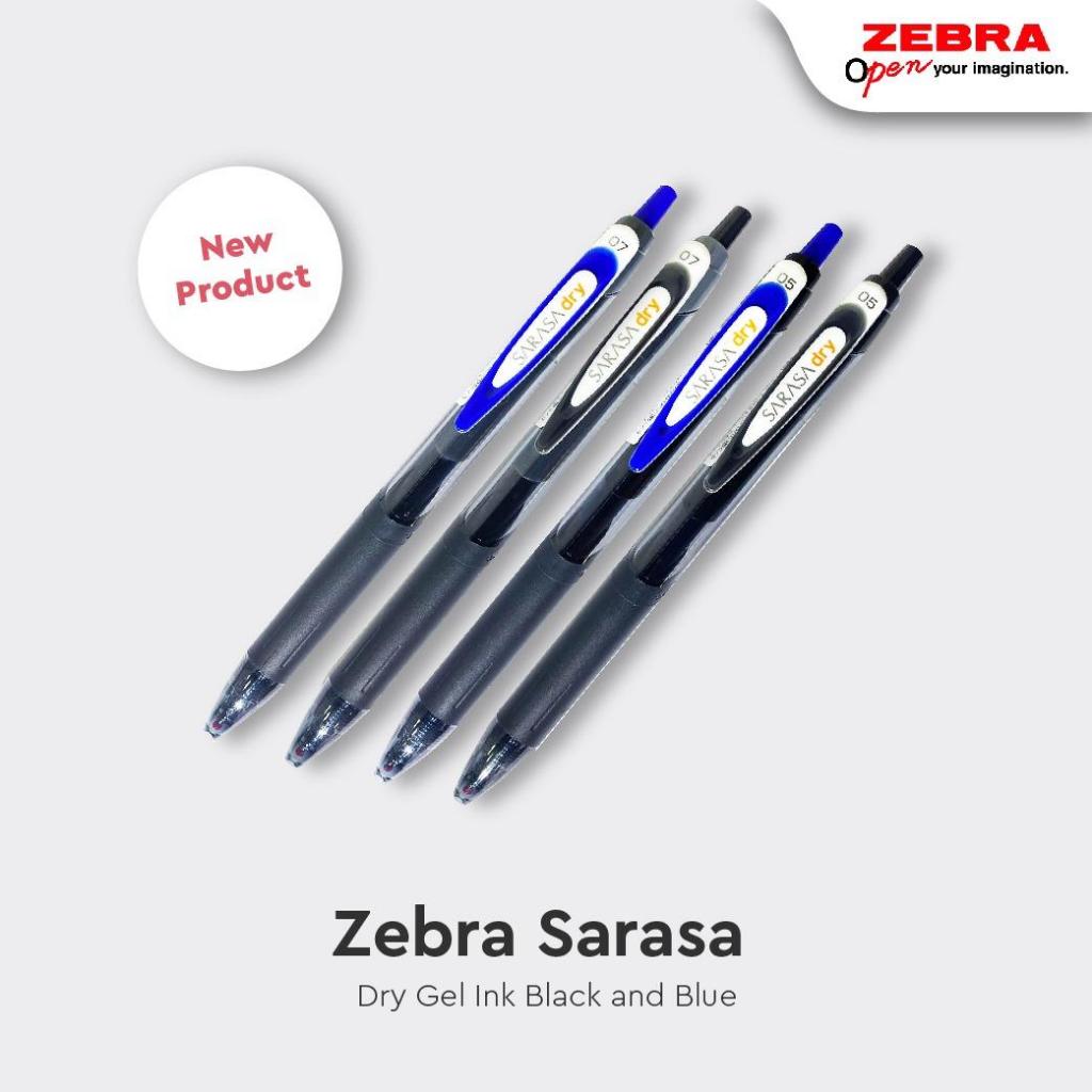 Jual Zebra Sarasa DRY GEL PEN - Pulpen Gel 07mm & 05mm Pulpen Gel Cepat ...