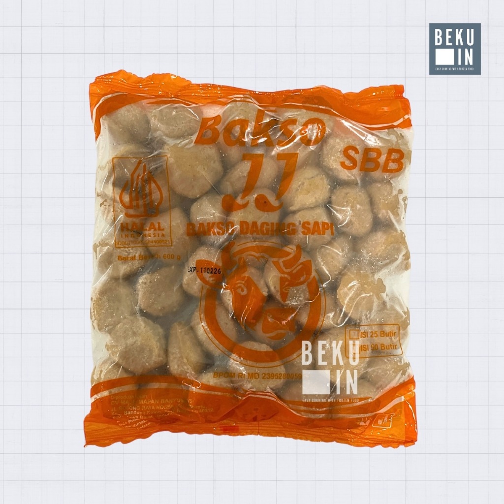 Jual JJ Bakso Sapi Serbaguna/ Bakso Daging Polos500gr | Shopee Indonesia