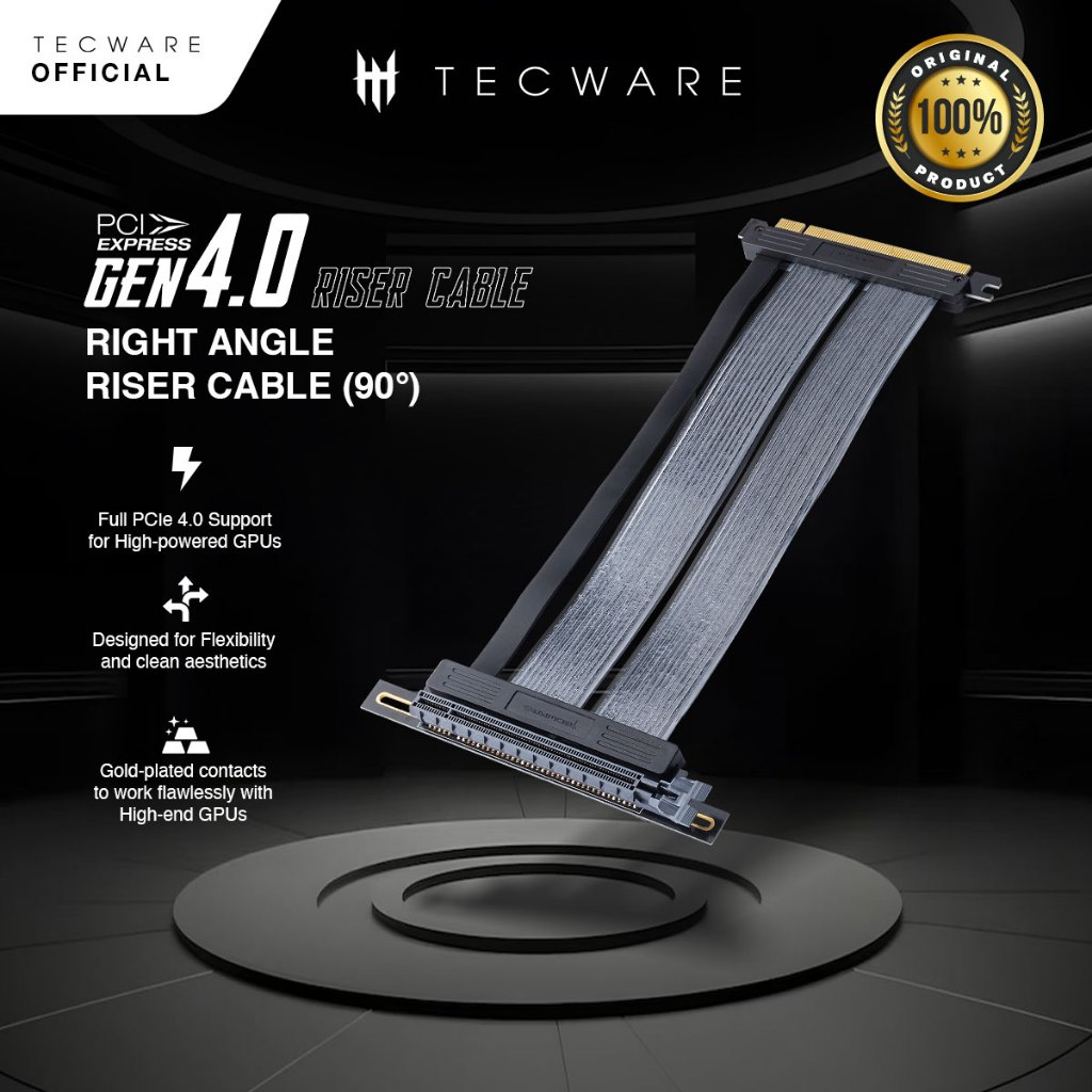 Jual TECWARE PCIE GEN 4.0 Riser Cable 20 cm | Shopee Indonesia