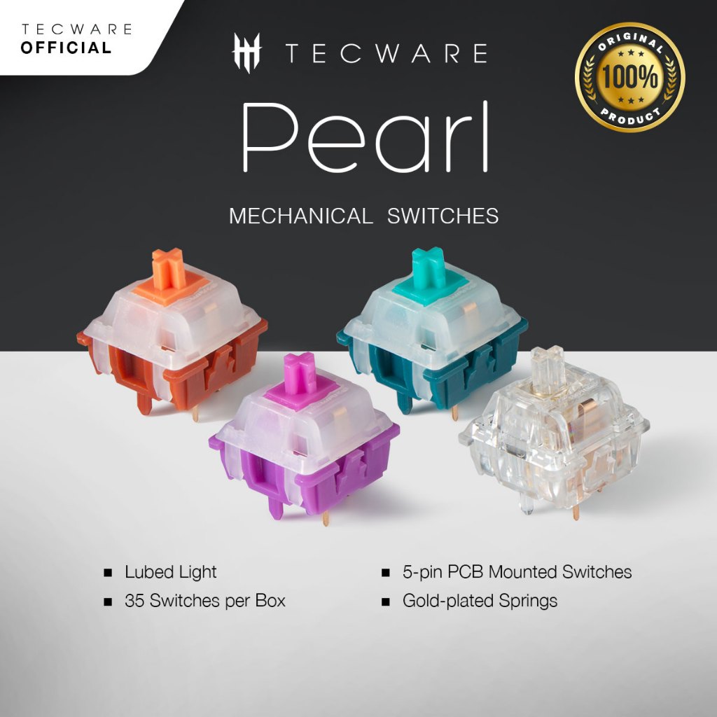 Jual TECWARE PEARL Mechanical Keyboard Switch | Shopee Indonesia
