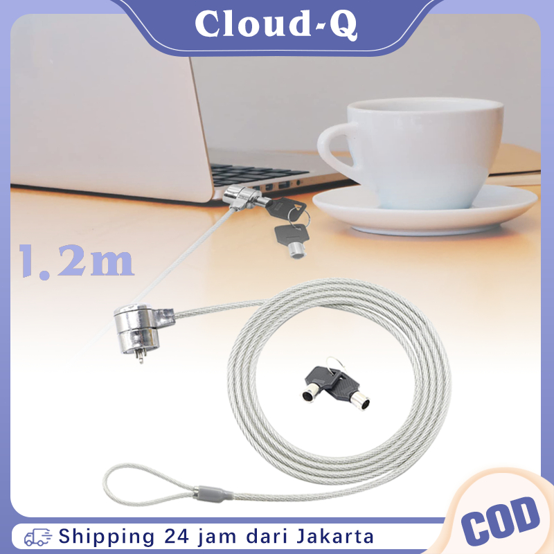 Jual Kunci Gembok Pengaman Laptop Anti Maling Lock Notebook Kabel Kuat ...