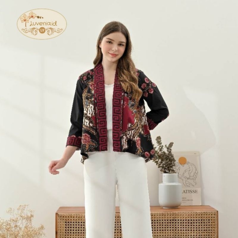 Jual Outer Batik 241 AAN /Rompi Batik Wanita Modern /Batik Etnik ...