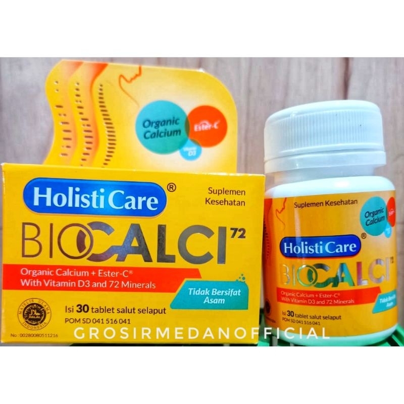 Jual BIOCALCI-72 ISI 30S TABLET - SUPLEMEN KESEHATAN MENGANDUNG KALSIUM ...