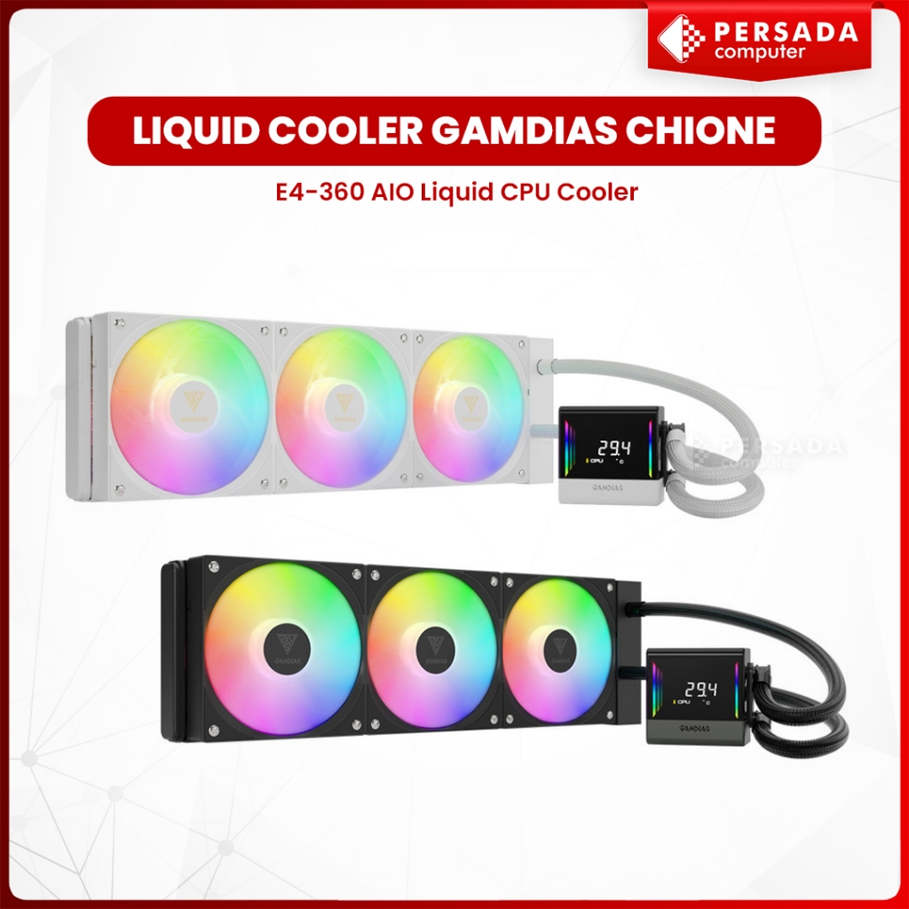 Jual LIQUID COOLER GAMDIAS CHIONE E4-360 AIO Liquid CPU Cooler | Shopee ...