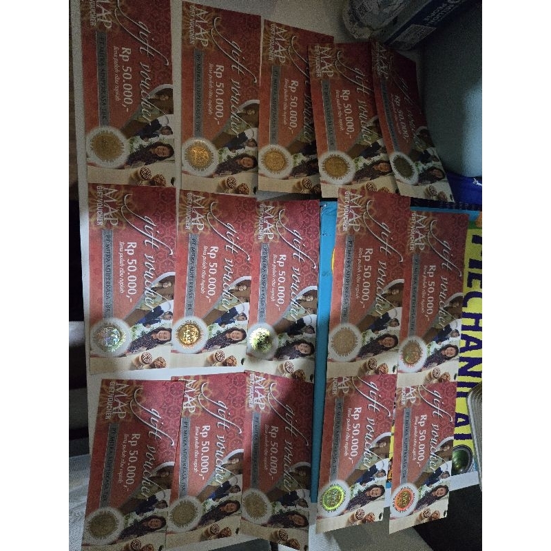 Jual voucher MAP 15pcs | Shopee Indonesia