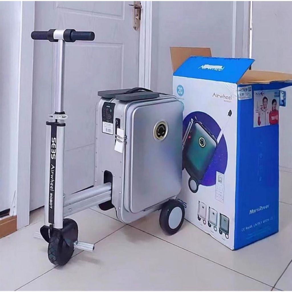 Jual SUITCASE ROBOT/KOPER BERJALAN 20 INCH CABIN SIZE | Shopee Indonesia