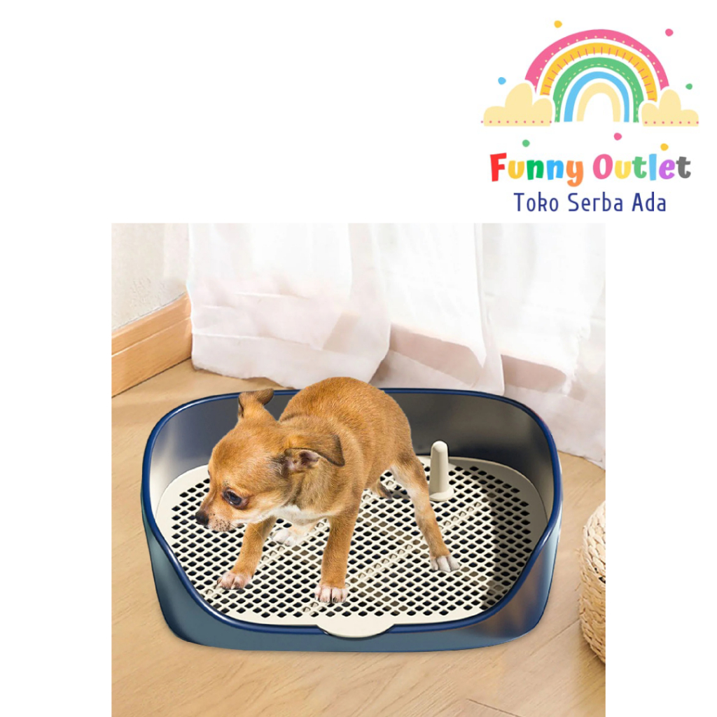 Jual Funny Outlet - Tempat Pipis Anjing Kucing Pet Training Potty Tray ...