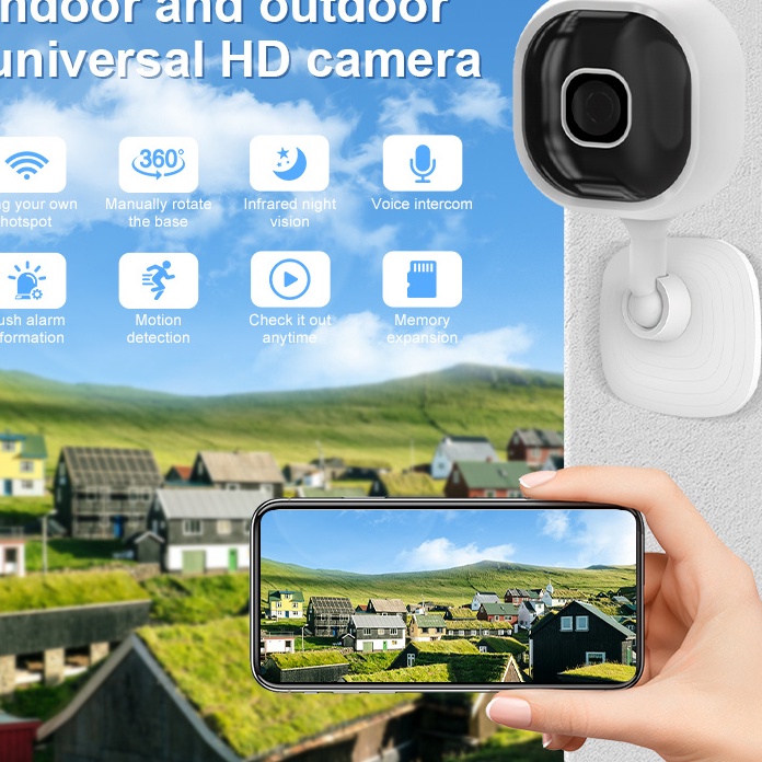 Jual KP8 CCTV 1P M Concealed WiFi IP Camera Kamera Pengintai M Pantau ...