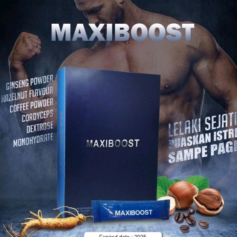 Jual MAXIBOOST - 1 BOX ISI 10 SACHET ASLI ORIGINAL SUPLEMEN IMUN TUBUH ...