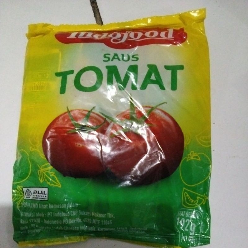 Jual Indofood saus tomat sachet 192gr @8gr isi 24 sachet | Shopee Indonesia