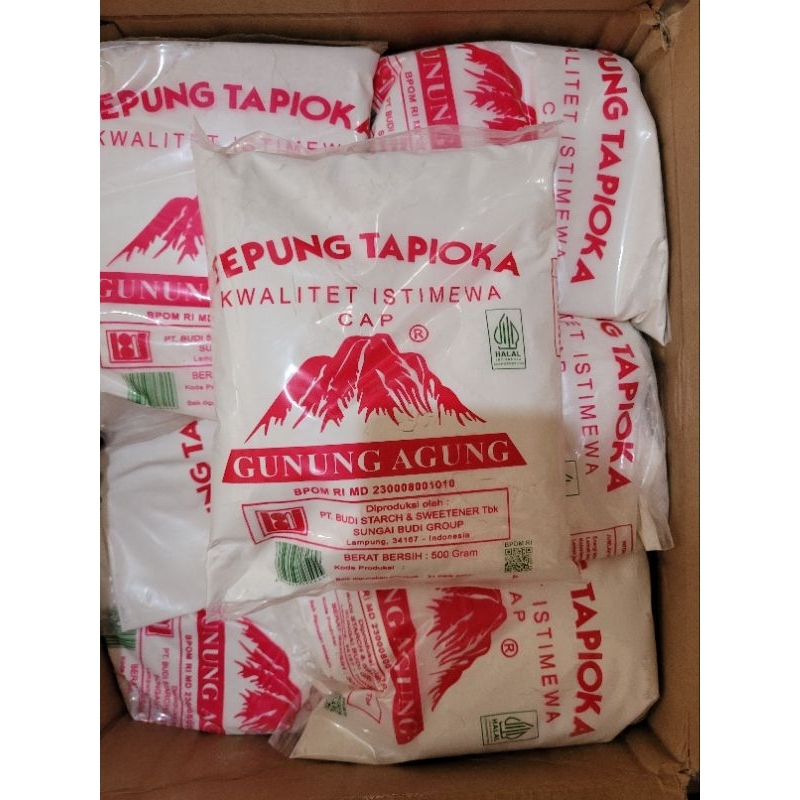 Jual Tapioka Gunung Agung 500 gram | Shopee Indonesia