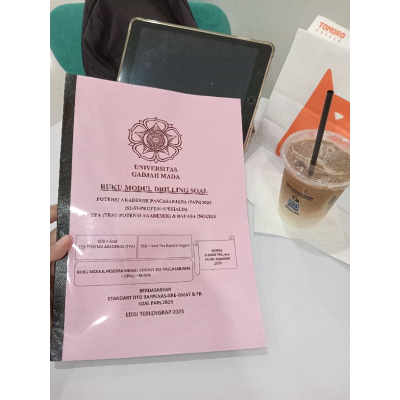 Jual Soal PAPS UGM Tes Masuk Pascasarjana Pasca Paska Sarjana S2 S3 ...