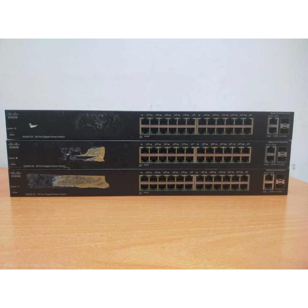 Jual Switch Hub Gigabit Cisco SG200-26 | Shopee Indonesia