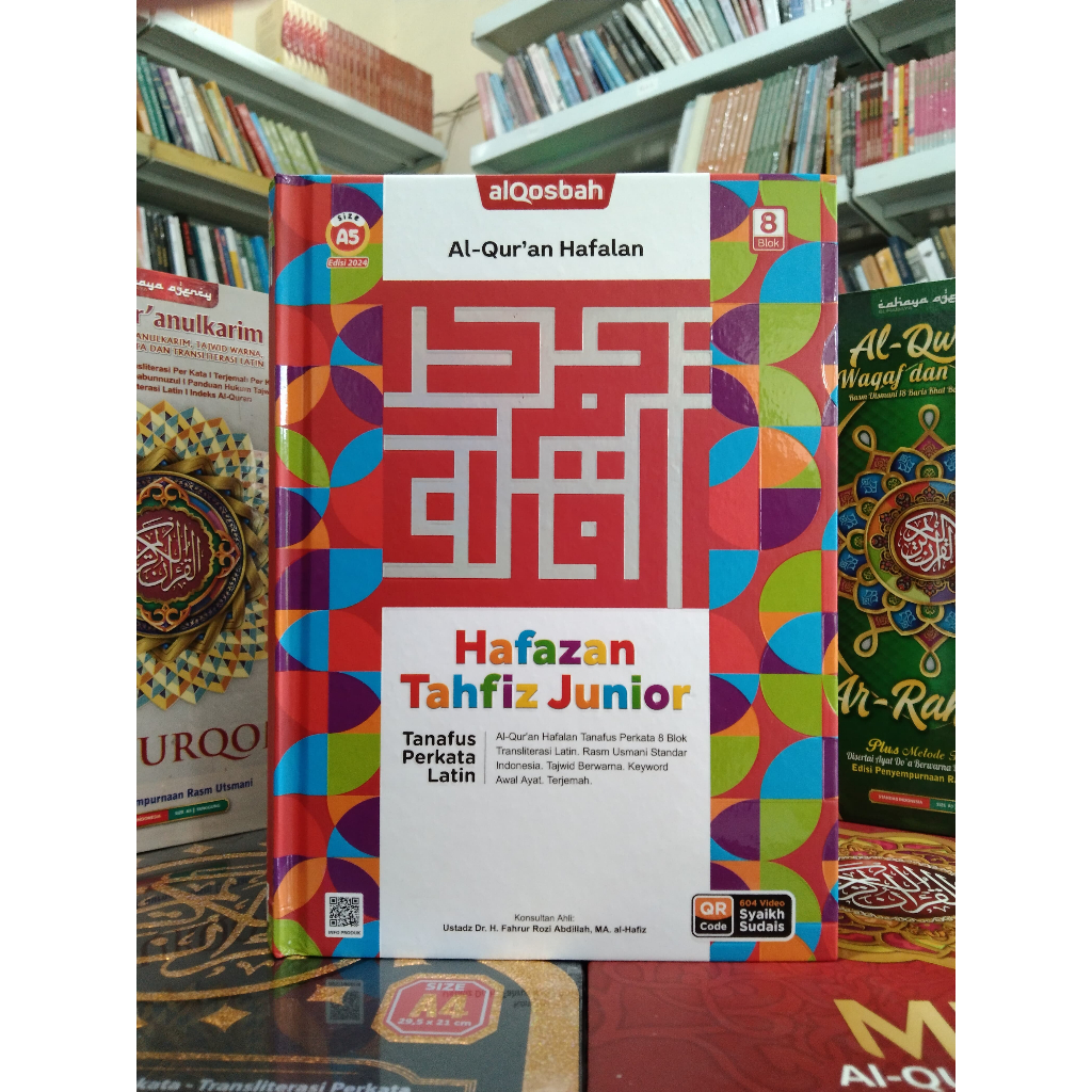 Jual AL QURAN HAFALAN HAFAZAN TERJEMAH PERKATA LATIN 8 BLOK WARNA / AL QURAN HAFALAN SUPER MUDAH ...