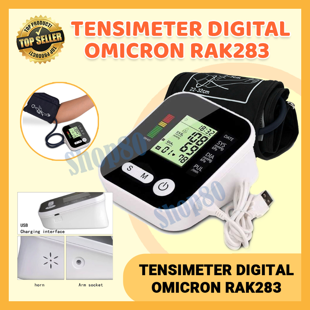 Jual Tensimeter Digital Omicron RAK283 / BW-3205 Alat Ukur Tensi Meter ...