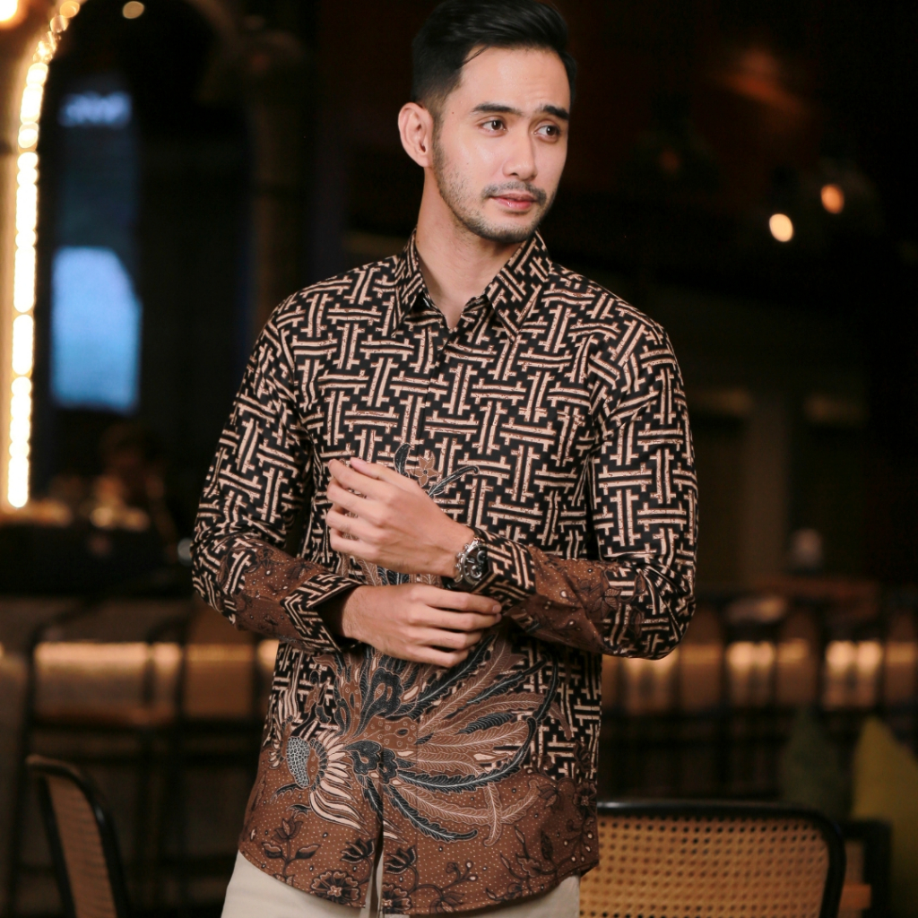 Jual Lakhsana Batik Rahardian - Kemeja Batik Premium Slimfit Lengan ...