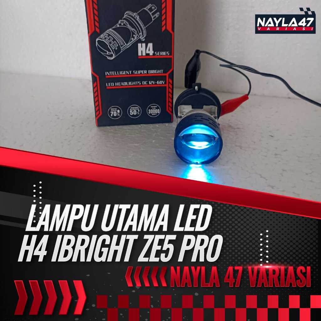 Jual Lampu LED H4 IBRIGHT ZE 5 PRO : Inovasi Terbaru dengan Fitur High ...